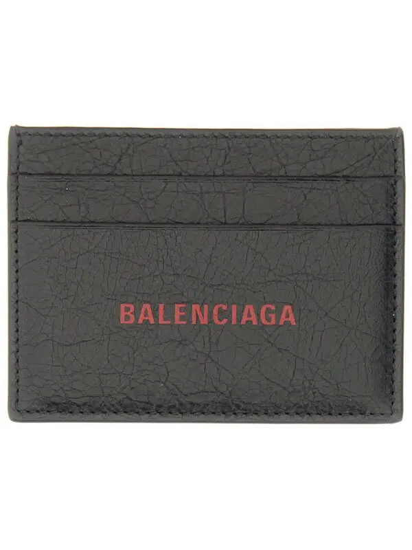 Balenciaga Leather Card Holder