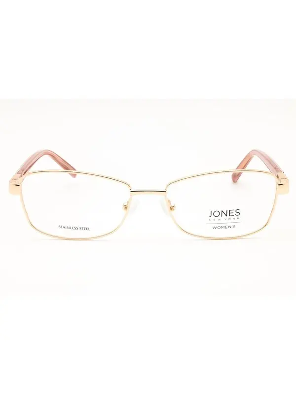 Jones New York Full Rim Rectangle Eyeglasses - 0sil - Silver
