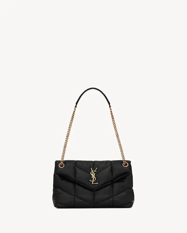 Saint Laurent Puffer Small In Lambskin