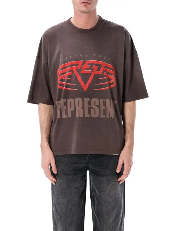 REPRESENT Living Legacy T-shirt Relaxed Fit For Everyday Comfort - Brown