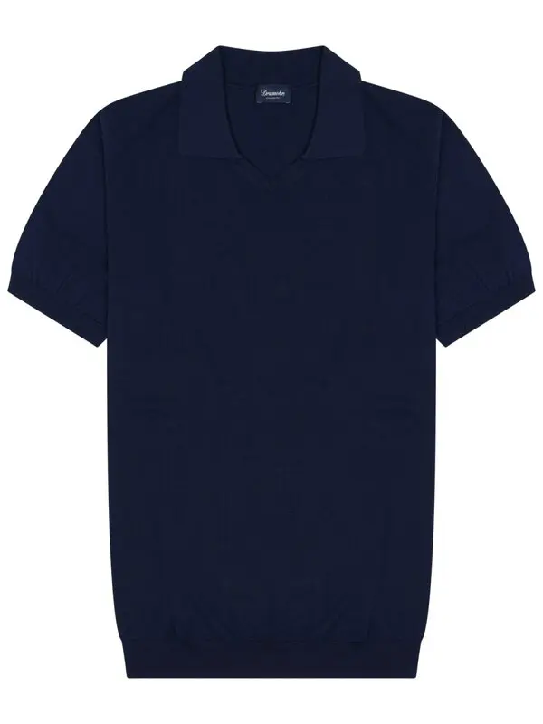 DRUMOHR Razor Blade Cashmere Sweater - Blue