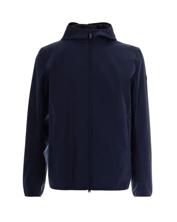 COLMAR Hooded Zip-up Transitional Coat - Navy Blue