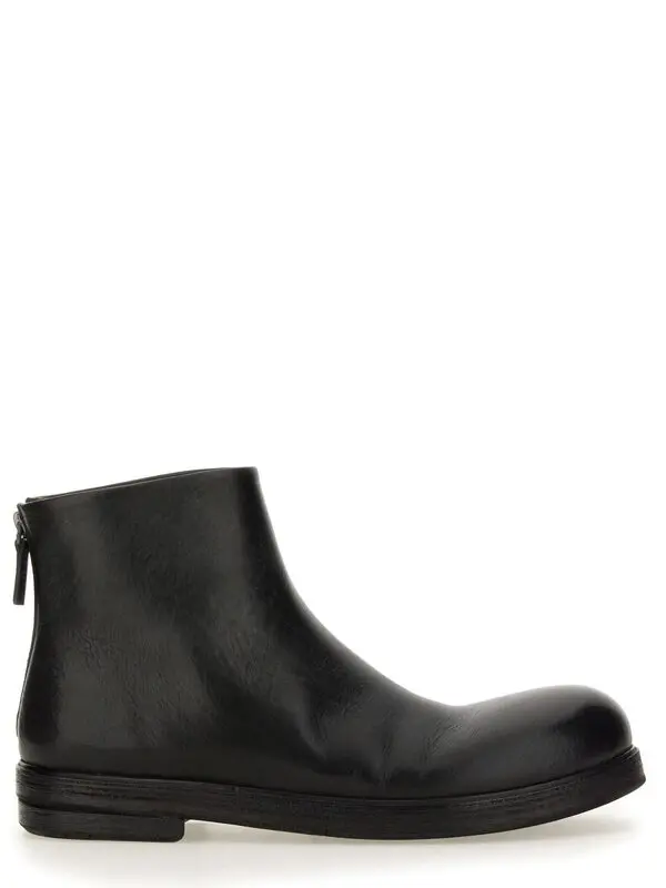 Marsèll Pumpkin Wedge Boot - Black