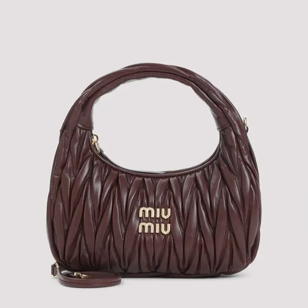 Miu Miu Mini Leather Handbag 20cm X 13cm X 6cm