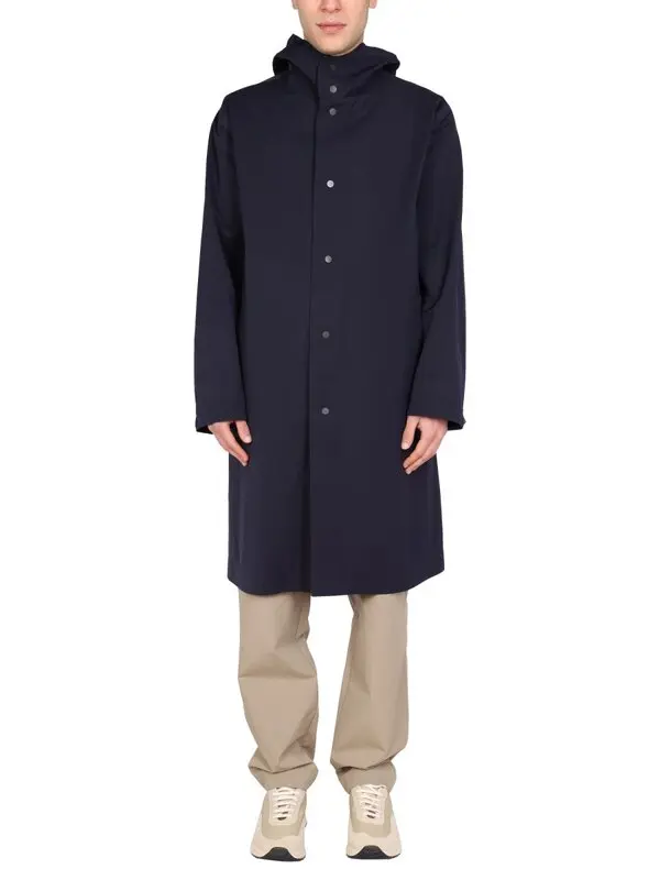 MONOBI Hooded Trench Coat