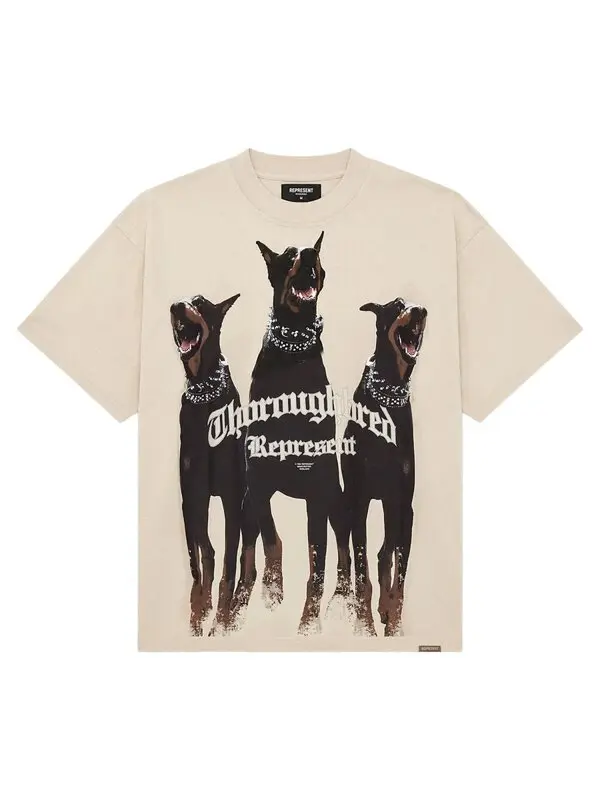 REPRESENT Thoroughbred Regular Fit T-shirt - White