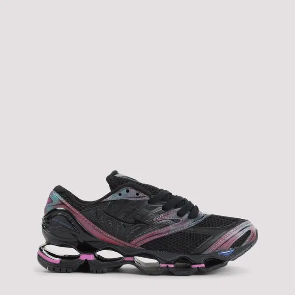 Mizuno Wave Print Sneakers - Black