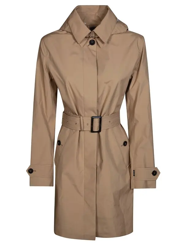 SAVE THE DUCK Mini Hooded Jacket - Beige