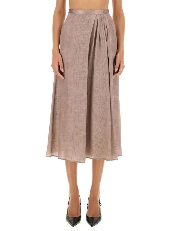 Kiton Elegant Midi Skirt