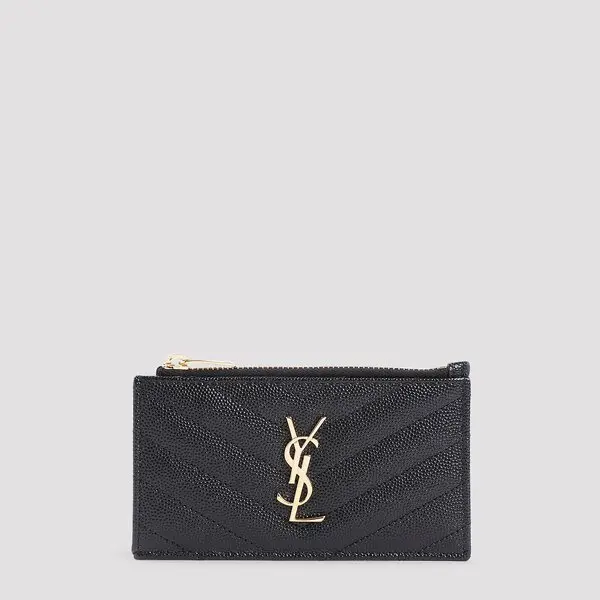 Saint Laurent Mini Leather Wallet