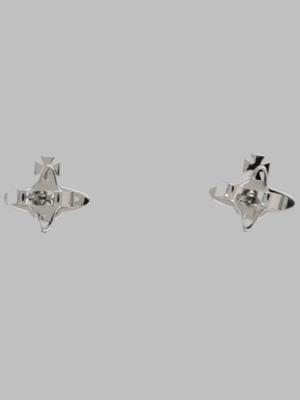 VIVIENNE WESTWOOD Farah Mini Orb Earrings - Silver