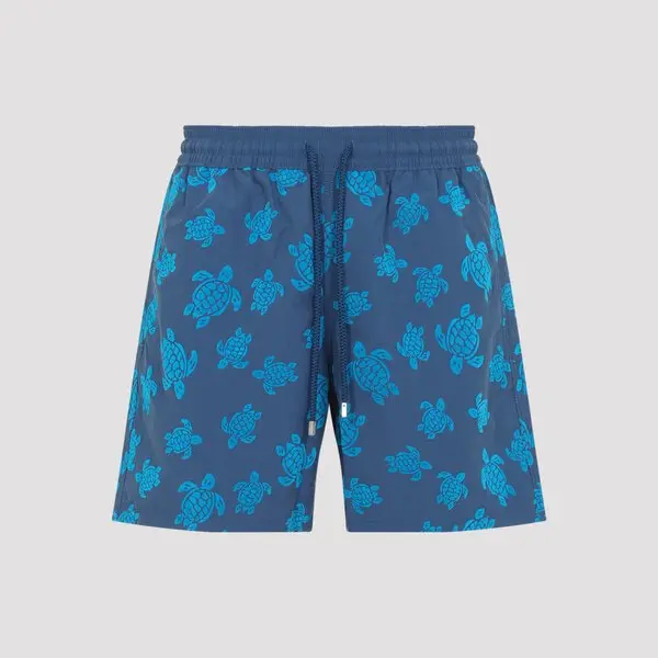 Vilebrequin Mini Flock Turtles Swim Shorts