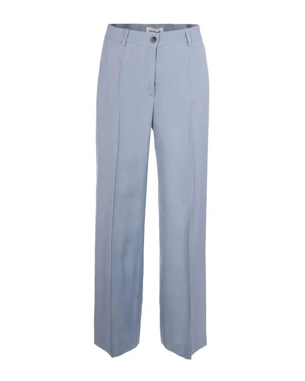 PAROSH Tailored Straight-leg Trousers