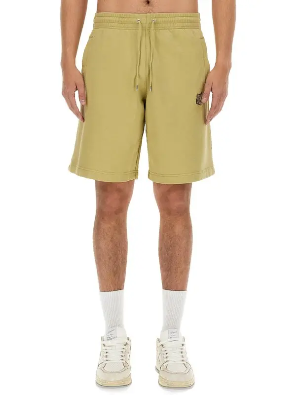 Maison Kitsuné Mini Sweatshirt Bermuda Shorts - Beige