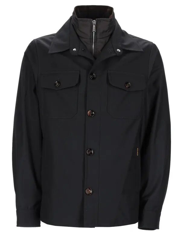 MOORER Dulac-pum Jacket - Grey