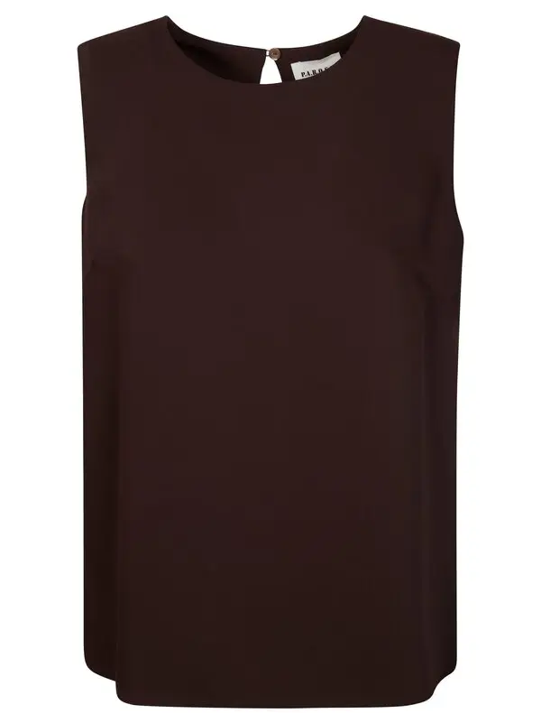 PAROSH Sleeveless Blouse