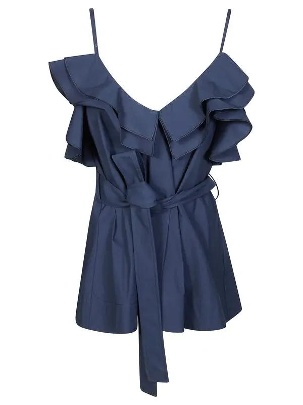 PAROSH Cotton Blouse