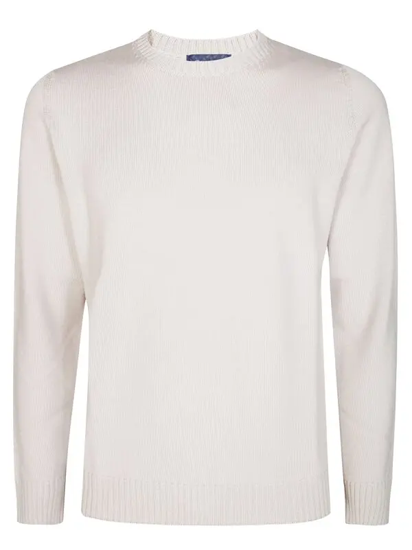 DRUMOHR Merino Wool Crew Neck Sweater