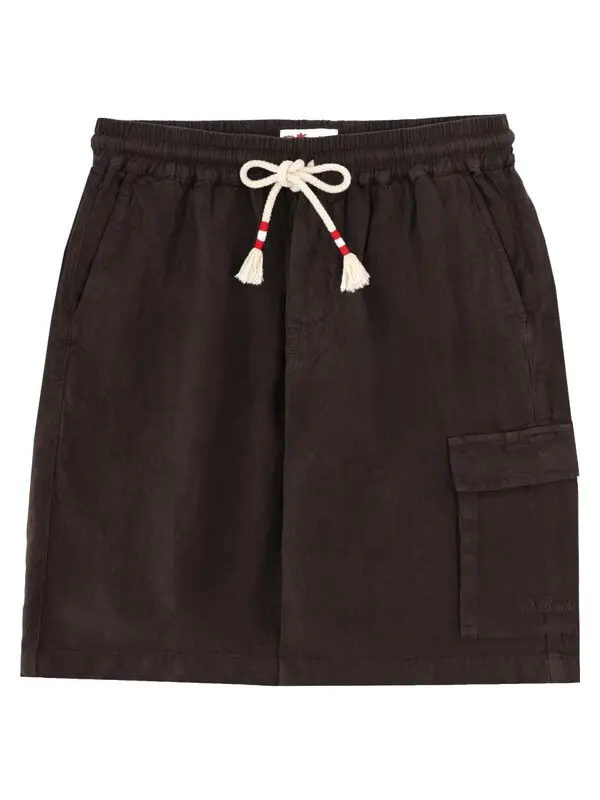 MC2 SAINT BARTH Linen Shorts