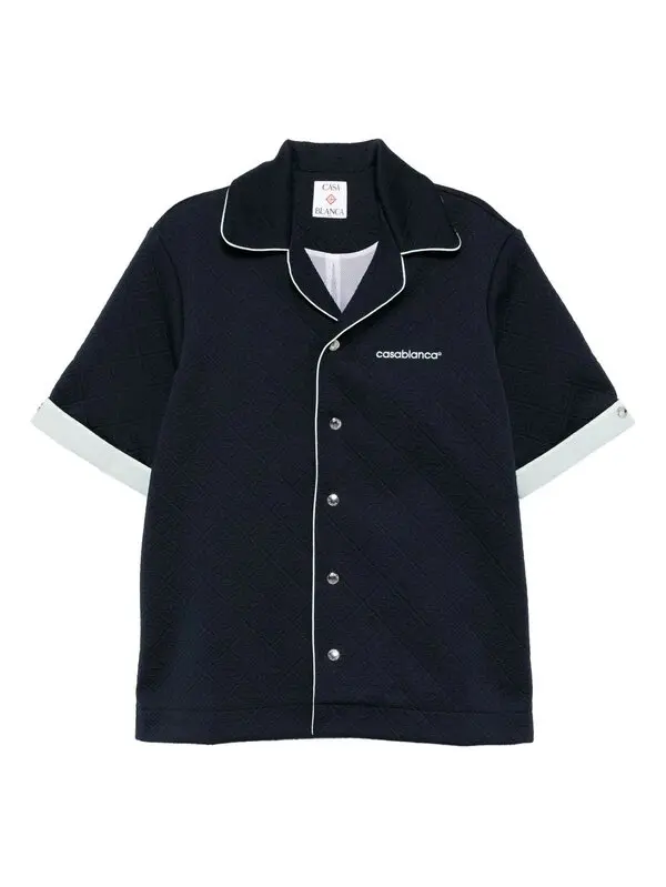 Casablanca Jacquard Mini Shirt For