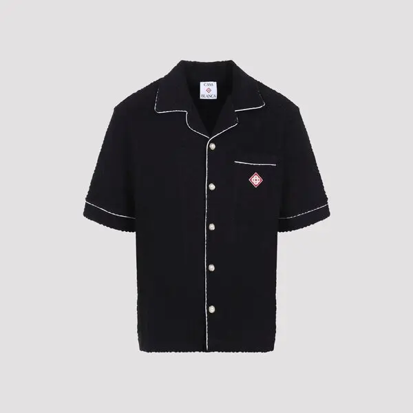 Casablanca Casual Towelling Monogram Shirt For Fall/winter 2026
