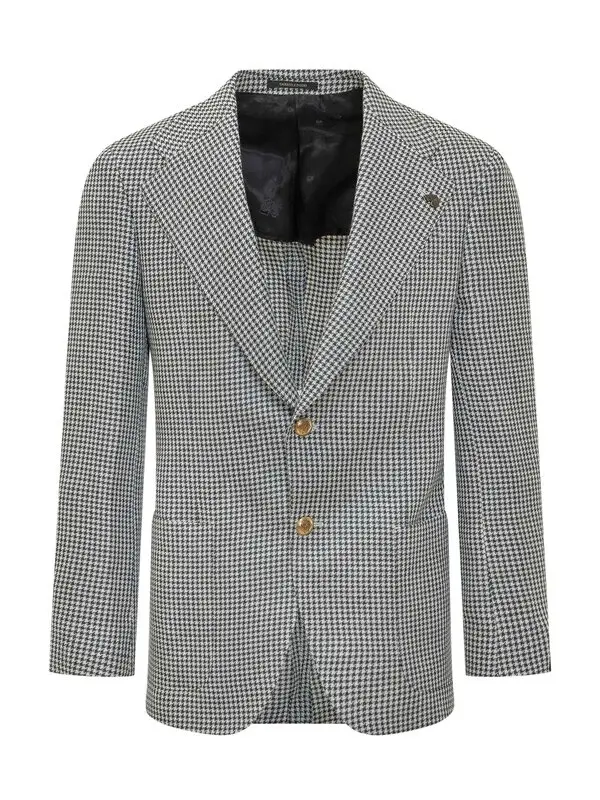 GABRIELE PASINI Houndstooth Tailored Jacket