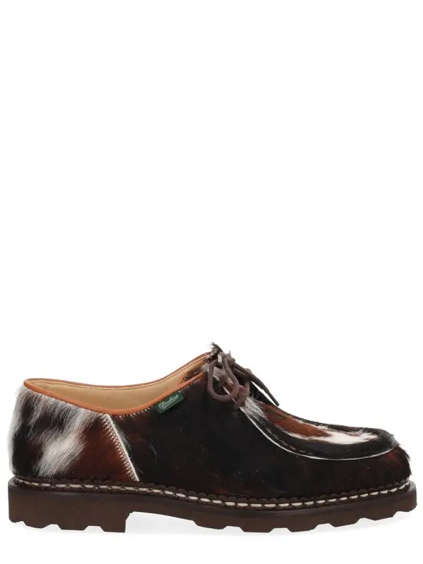 Paraboot Michael Marche Poils Vache Derby Shoes - Brown