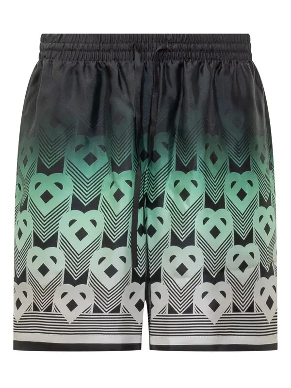 Casablanca Mini Bermuda Shorts With - Monogram Gradient