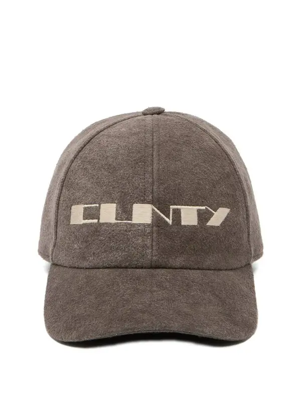 Rick Owens Brushed Cotton Baseball Cap