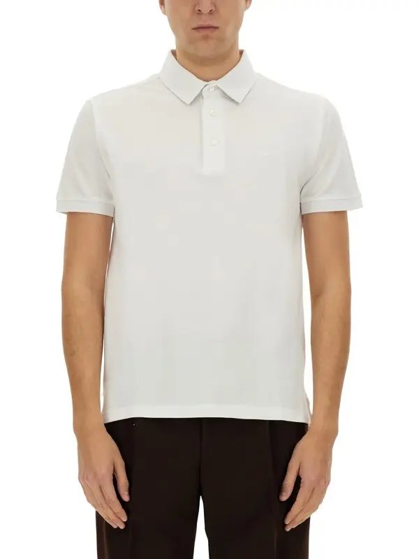 Etro Cotton Polo Shirt - White