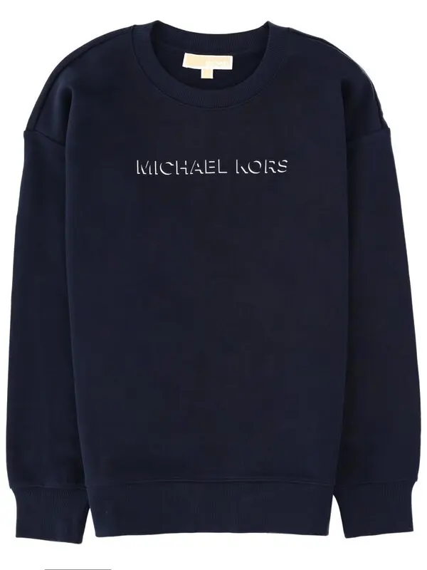 Michael Kors Organic Cotton Logo Sweatshirt - Blue