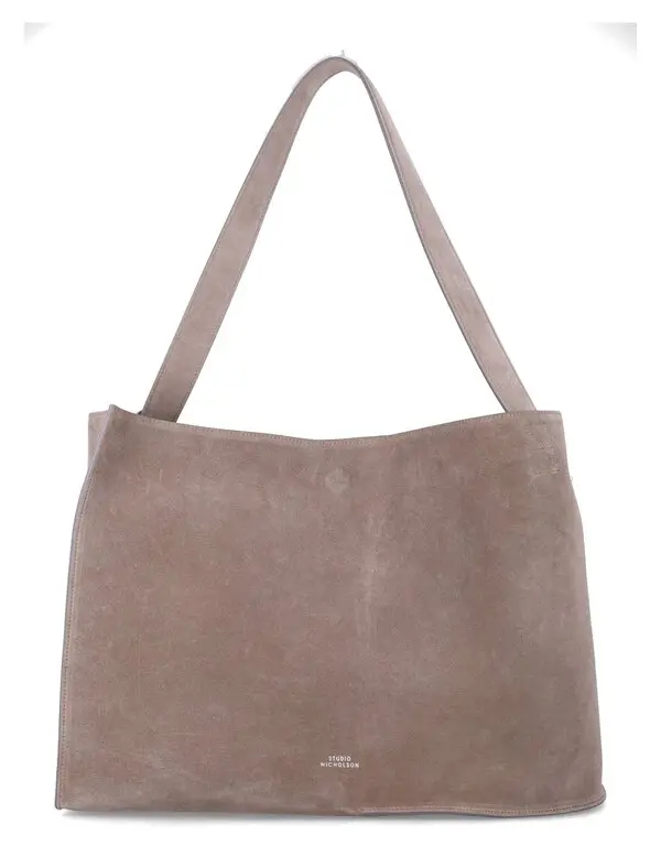 Studio Nicholson Doublet Suede Tote - Clay