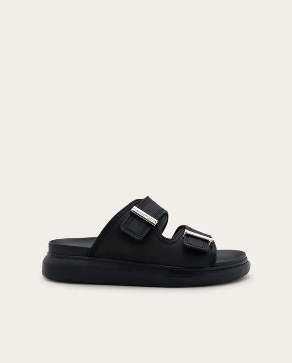 Alexander McQueen Elevated Rubber Sandals For