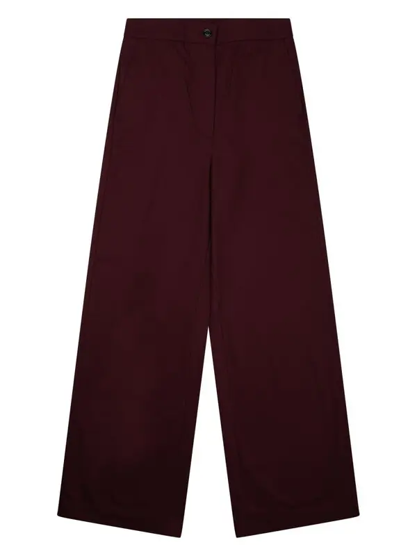 DEPARTMENT 5 Wide-leg Cotton Trousers