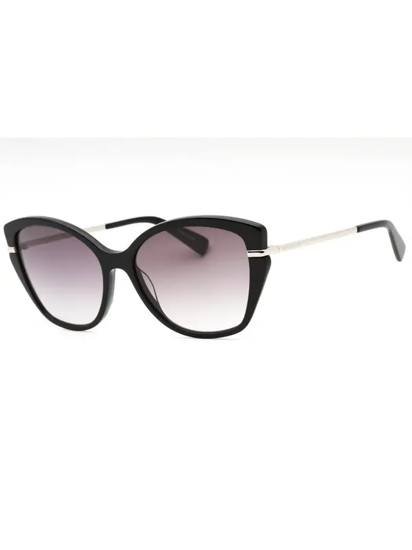 Longchamp Lo627s Sunglasses - 001 - Black / Grey Gradient