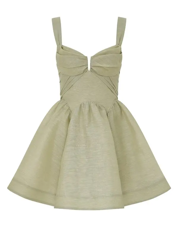 Zimmermann Rebellion Drape Mini Dress