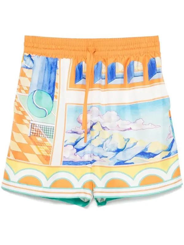 Casablanca Drawstring Shorts Ss25