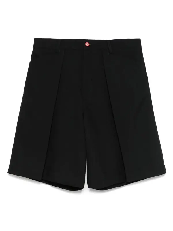 Casablanca Chic Mini Pleated Shorts For
