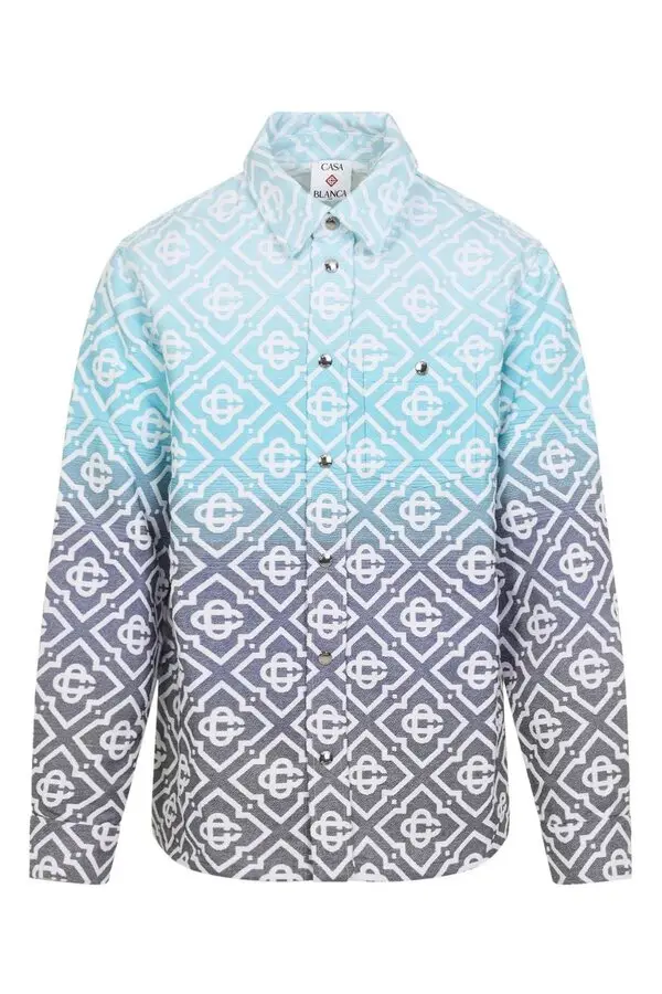 Casablanca Jacquard Loop Long Sleeve Shirt