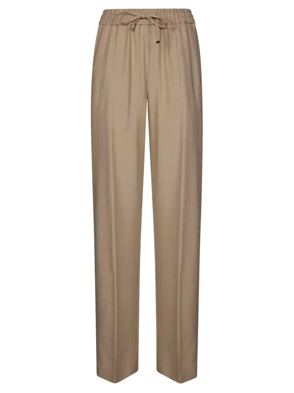DONDUP Elastic Waist Trousers - Beige