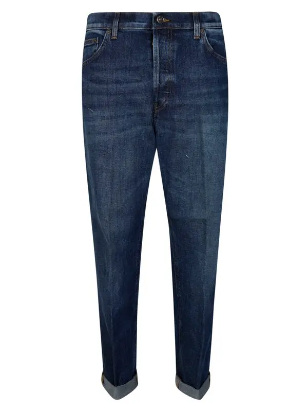 DONDUP Cuffed Jeans Friends - Blu