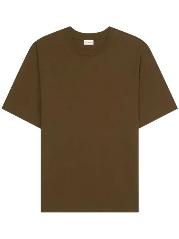 Dries Van Noten Cotton T-shirt - Brown