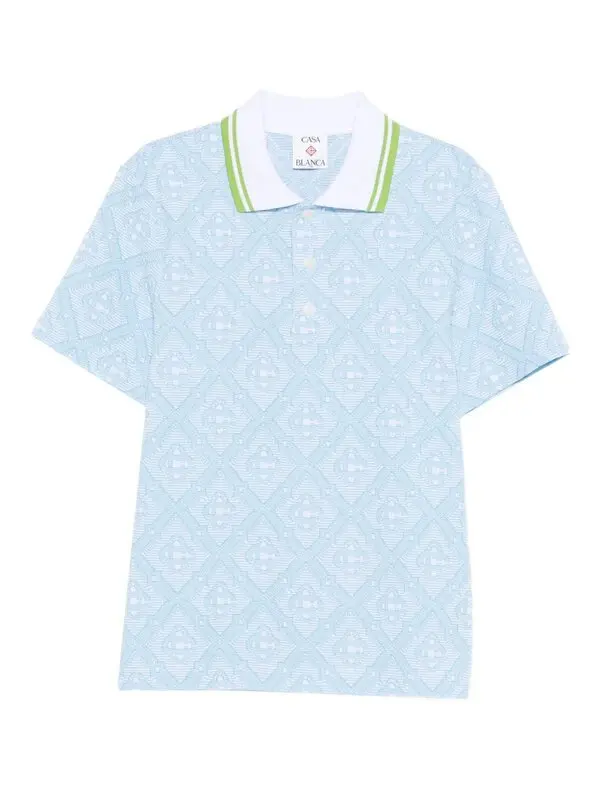 Casablanca Jacquard Polo