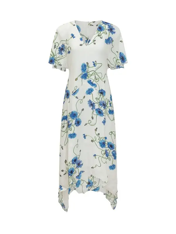 Stella McCartney Chic Suit Set With Sneck Detail - Cornflower