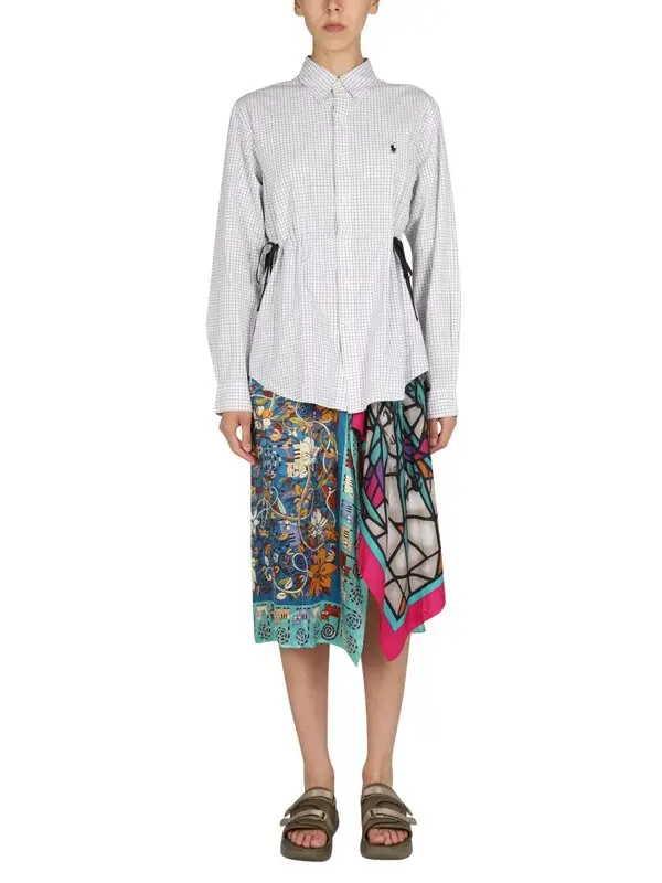 1/OFF PARIS Remade Classic Shirt Dress With Shirt Collar