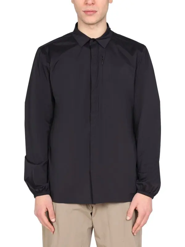 MONOBI Zip-pocket Shirt Jacket