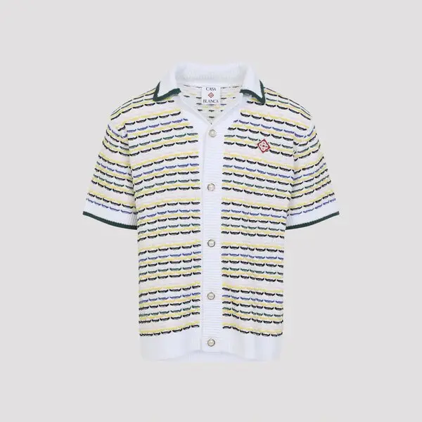 Casablanca Cotton Shirt For Ss26 Collection