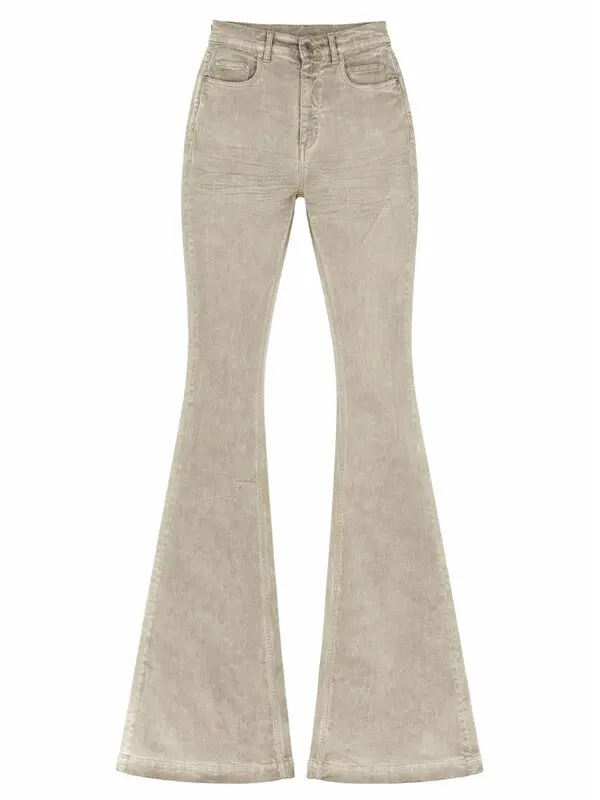 Rick Owens Bolan Bootcut" Jeans - Beige