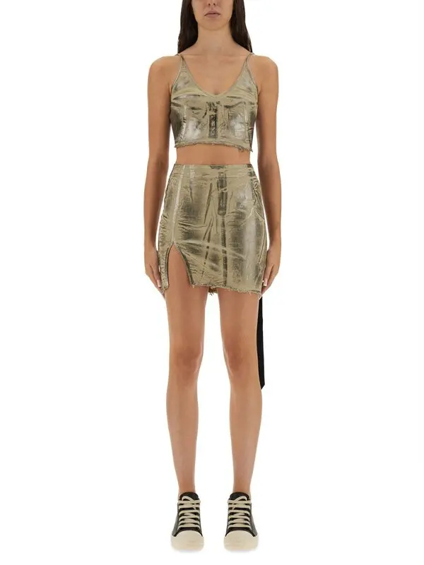 Rick Owens Spaghetti Strap Top - Beige