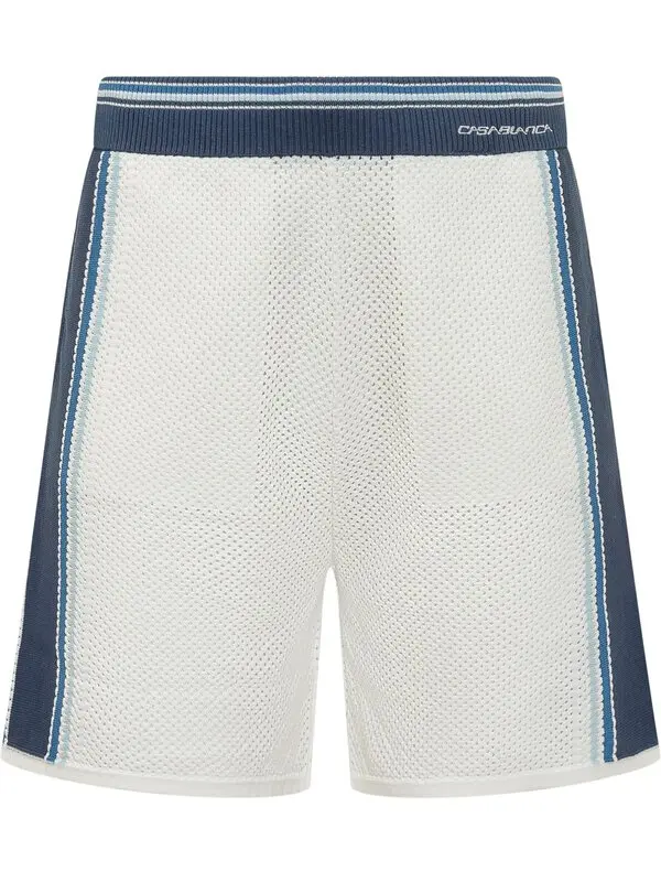 Casablanca Striped Short Trousers